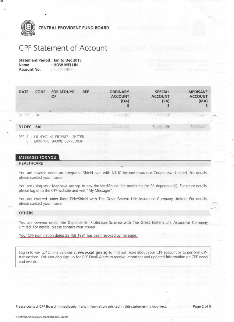 Widower runs into problems with CPF over will - Featured News