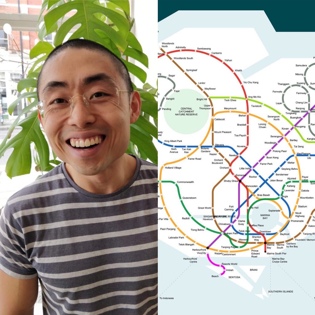 Architect earns much praise after he redesigns the MRT map, all for ...