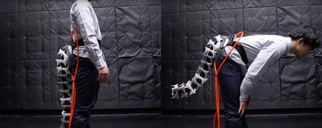 Japanese researchers build robotic tail to help ageing population ...