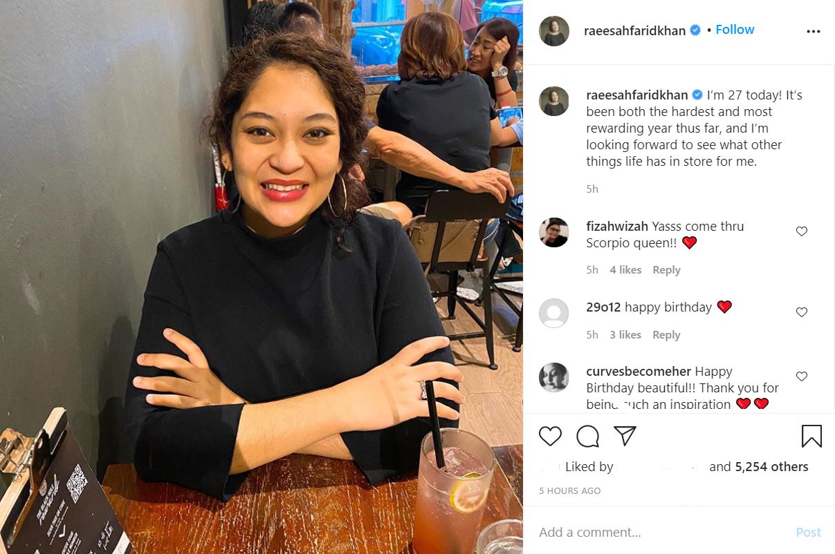 Raeesah Khan says this is her most rewarding year - Featured News