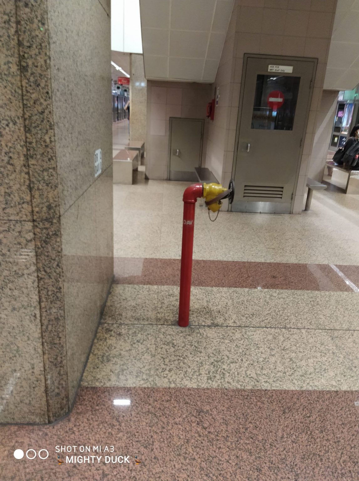 Mixed reactions to exposed dry riser outlet at Tanjong Pagar station ...