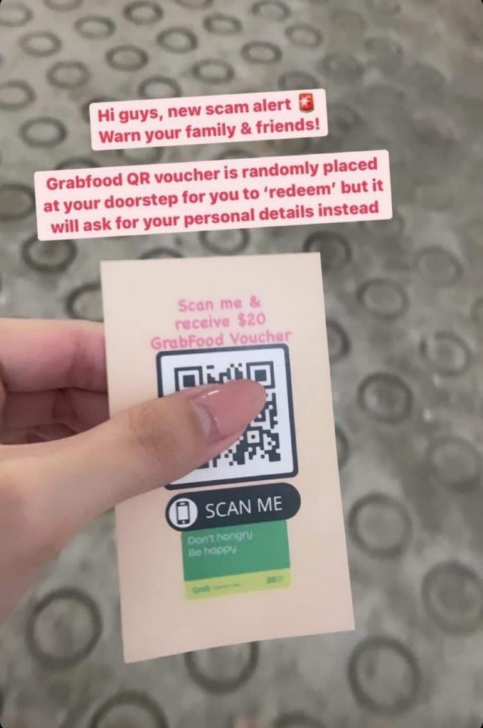 Grab’s Help Centre asks customer to redeem fake voucher that police ...