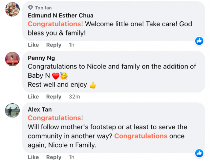 WP's Nicole Seah and husband welcome baby girl - Featured News