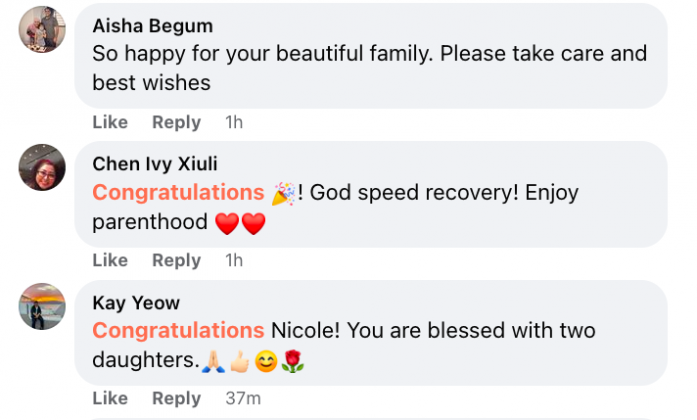 WP's Nicole Seah and husband welcome baby girl - Featured News