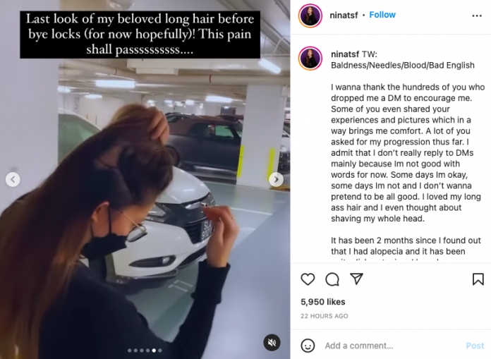 Former NOC actress and producer Nina Tan shares ‘disheartening’ hair ...
