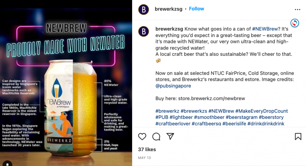 Singapore beer NEWBrew from recycled toilet water makes a splash around ...