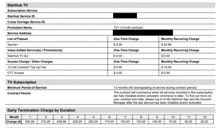 StarHub subscriber selects 'no contract plan' but still gets tied up ...