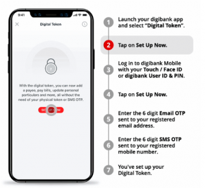 DBS upgrading to Digital Token authentication, replacing SMS OTP ...