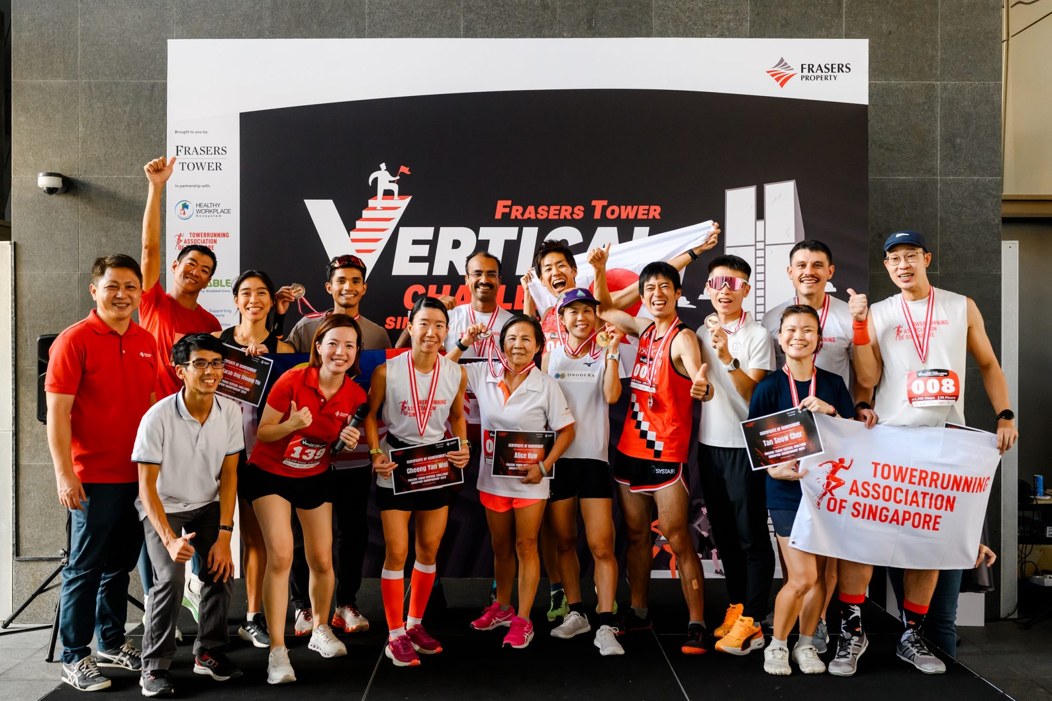 Frasers Tower Vertical Challenge raises $7,700 for Goh Chok Tong Enable ...