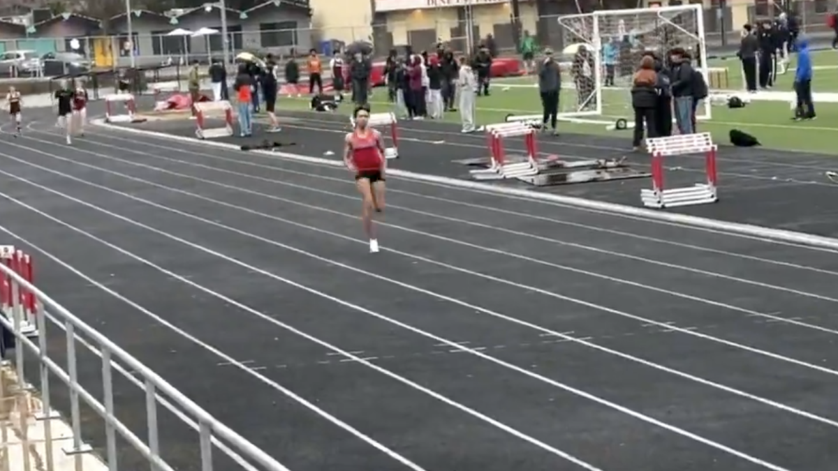 Transgender athlete sparks controversy with 10-second 400-meter track ...