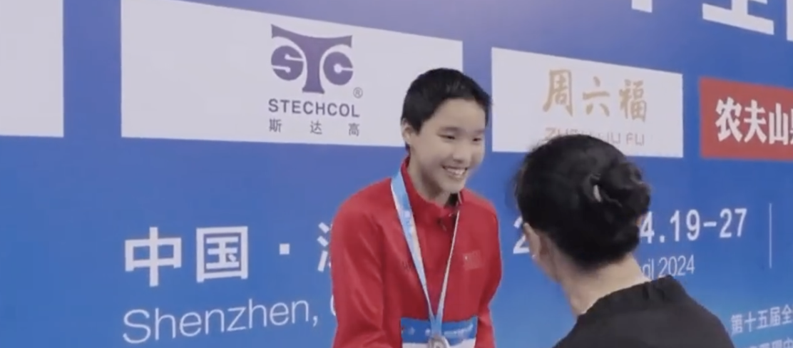 12-year-old Chinese swimmer Yu Zidi stuns netizens with her Olympic ...
