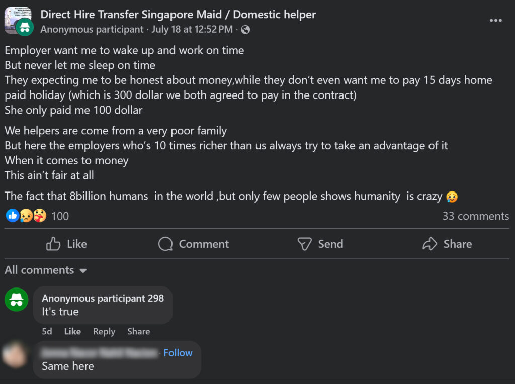 Maid says, 'My employer wants me to wake up early and work on time, but ...