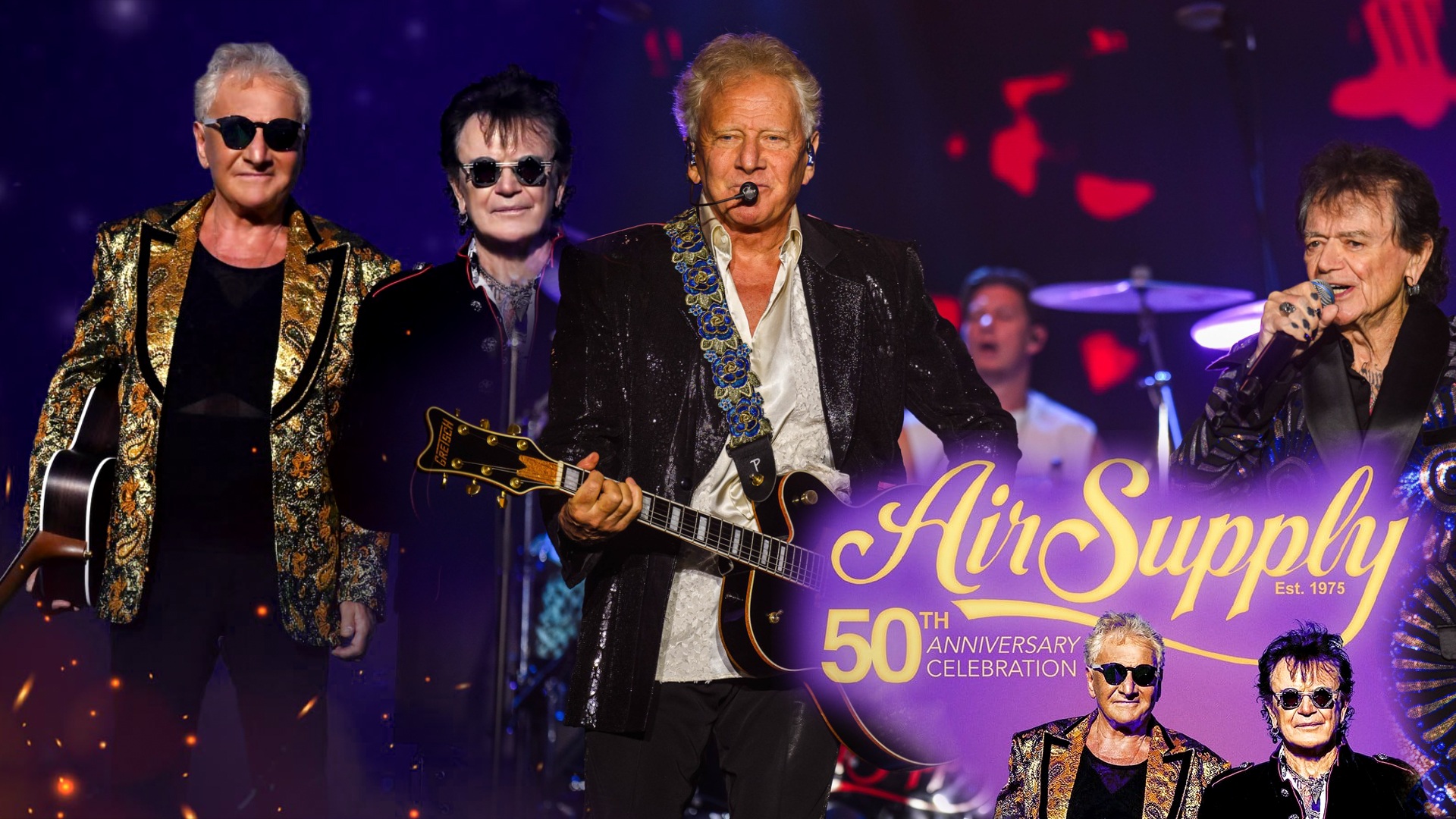 Grab your tickets before it's too late! — Air Supply is set to serenade ...