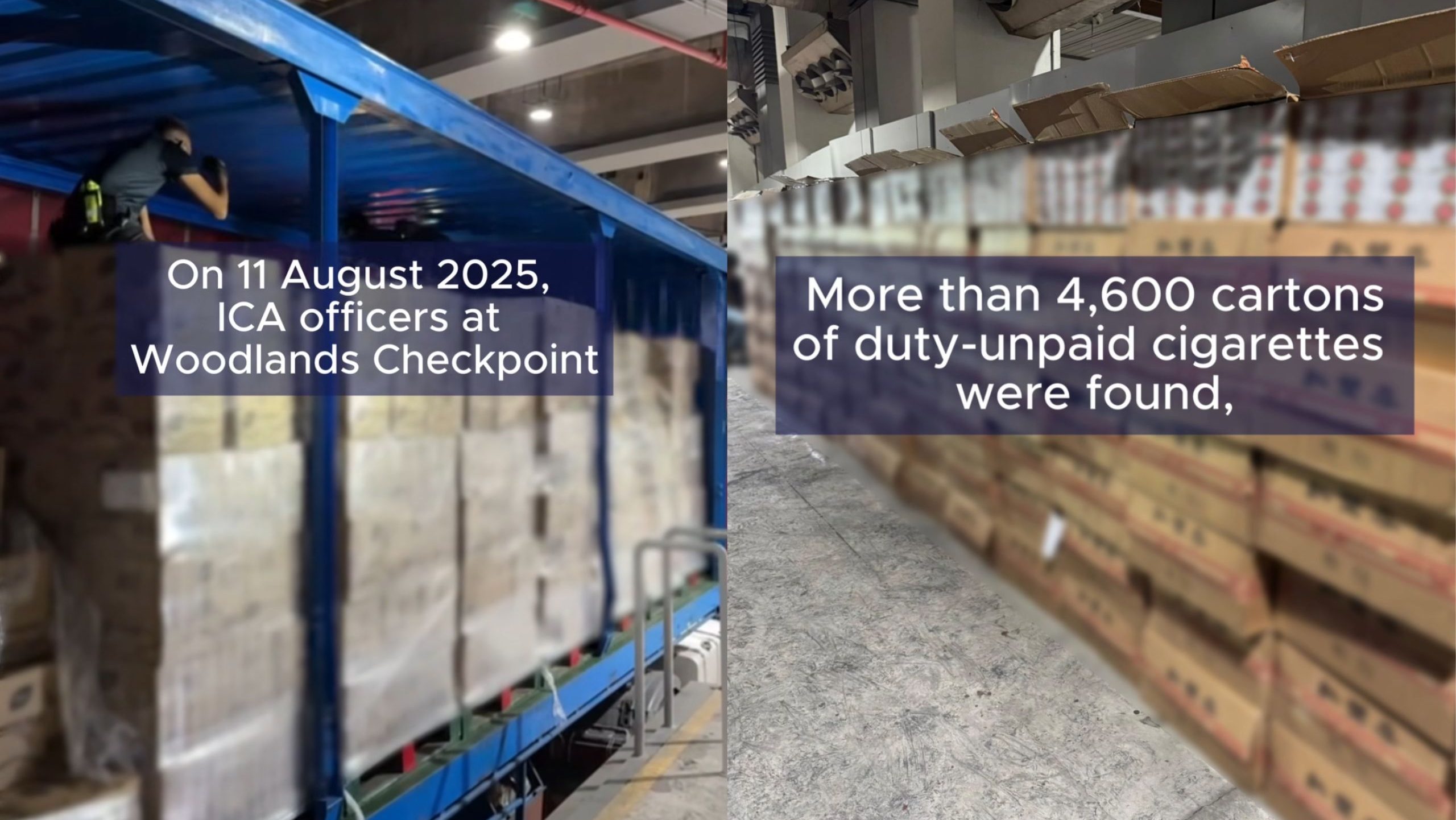 ICA finds over 4,600 cartons of duty-unpaid cigarettes hidden among ...