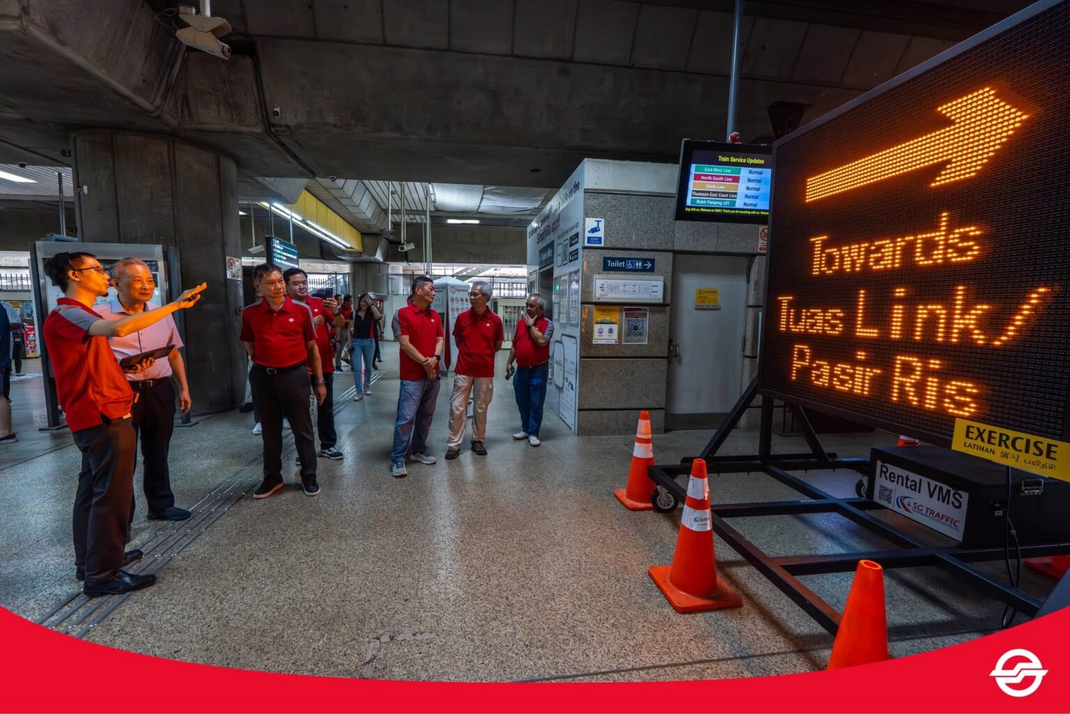 SMRT previews Kaizen-driven crowd management upgrades at Jurong East ...