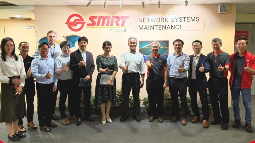 SMRT hosts Hitachi CTO at Kim Chuan Depot for exchange on rail ...