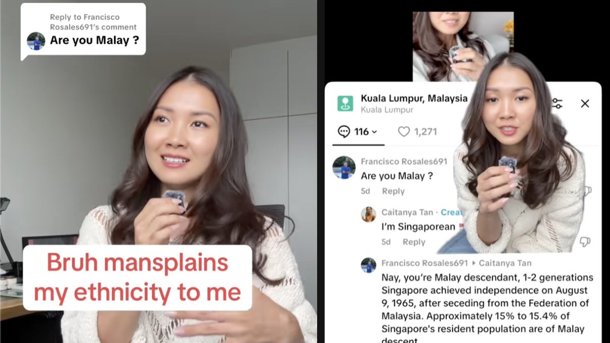 SG actress calls out guy who tried to mansplain her ethnicity - Lifestyle