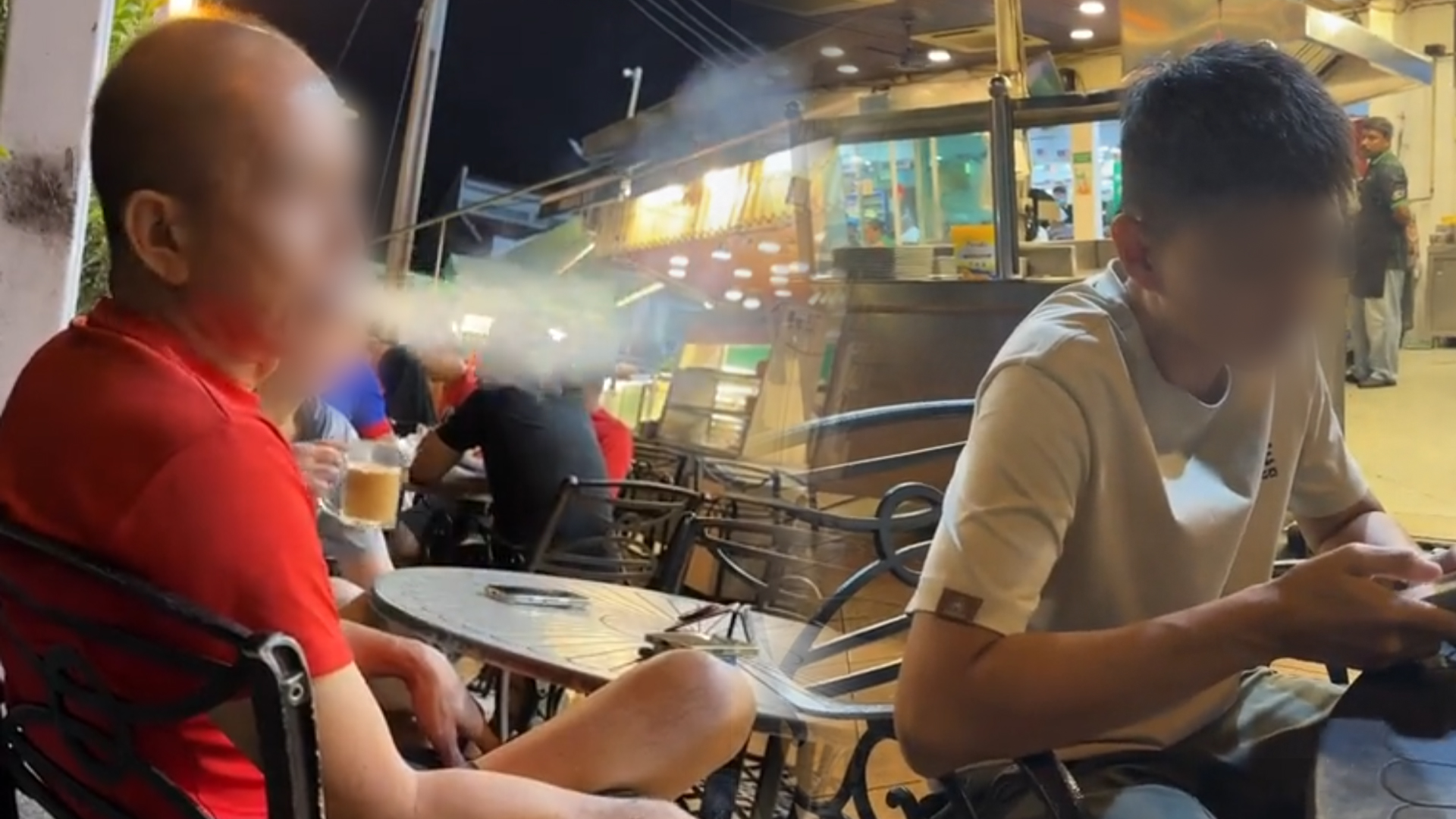 'Uncle blows his cigarette smoke at teenager' — Witness says the ...