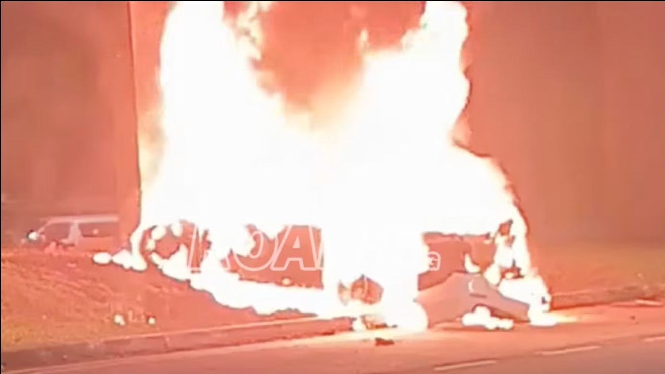 One person dead after BMW catches fire along TPE - In the Hood