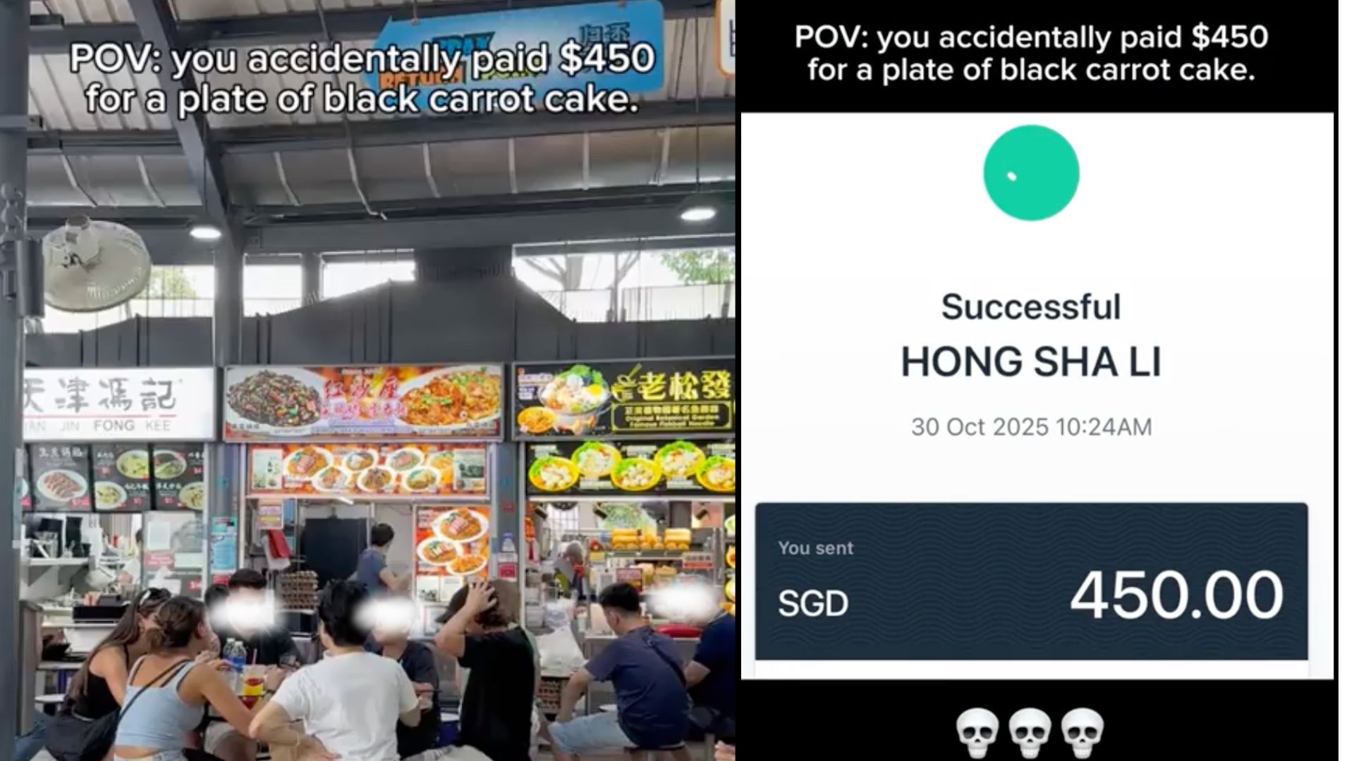 S$450 for carrot cake?! Man accidentally sends 100× the price to Chomp ...