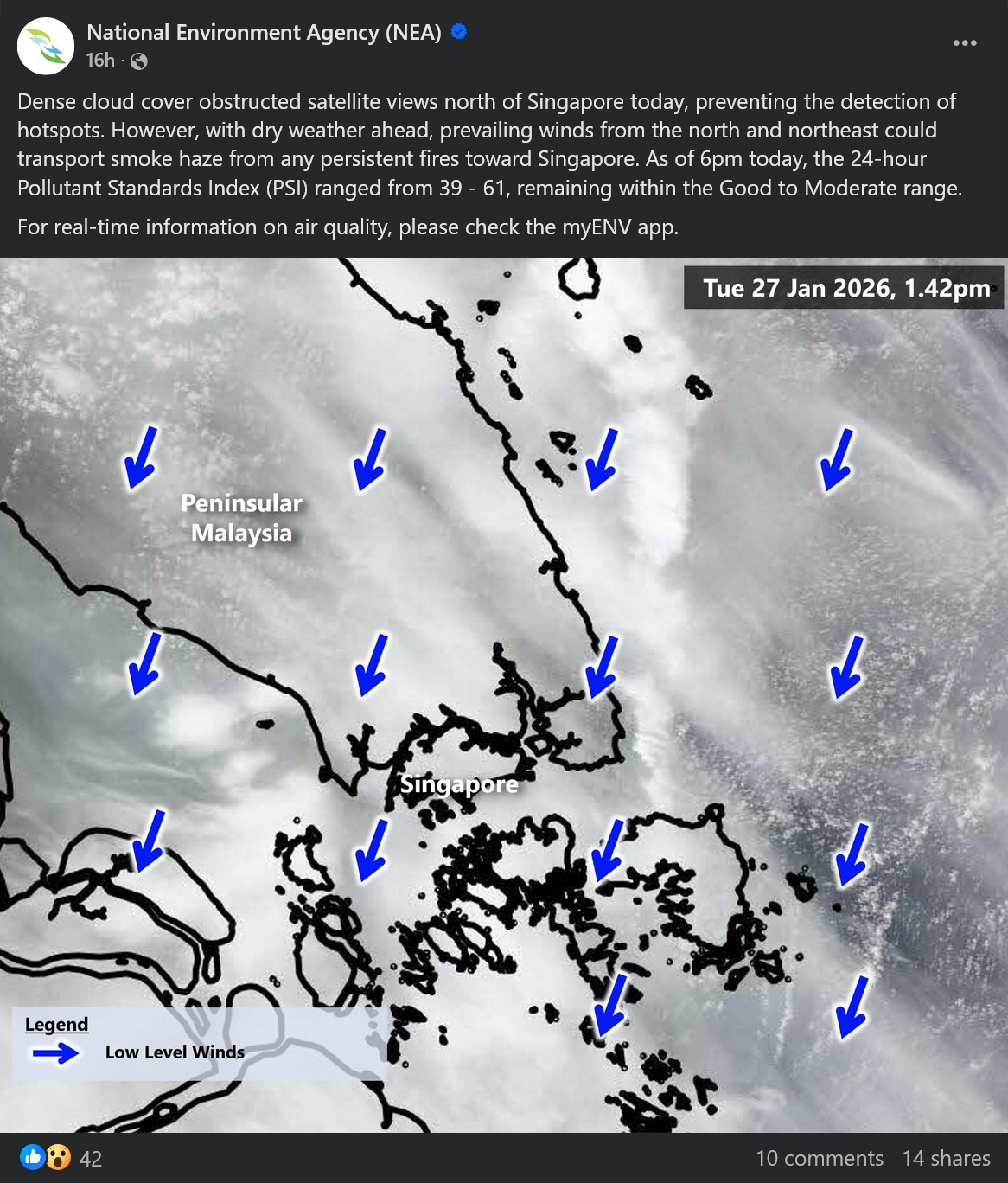 NEA: Dry weather ahead raises haze risk in Singapore if prevailing ...